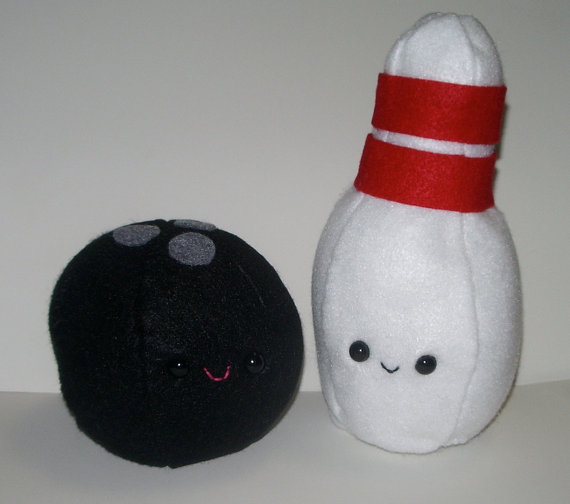 Kawaii Bowling Plushie Set on Luulla